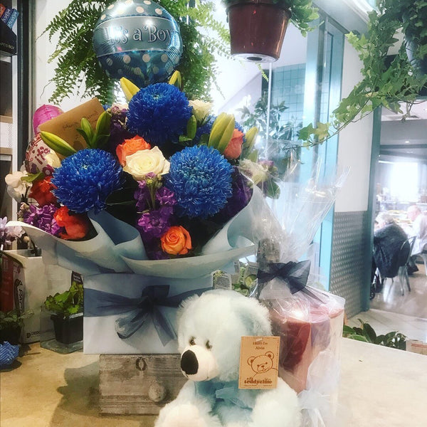 BB0060 - Ohhh it's a boy – ALOHA FLOWERS